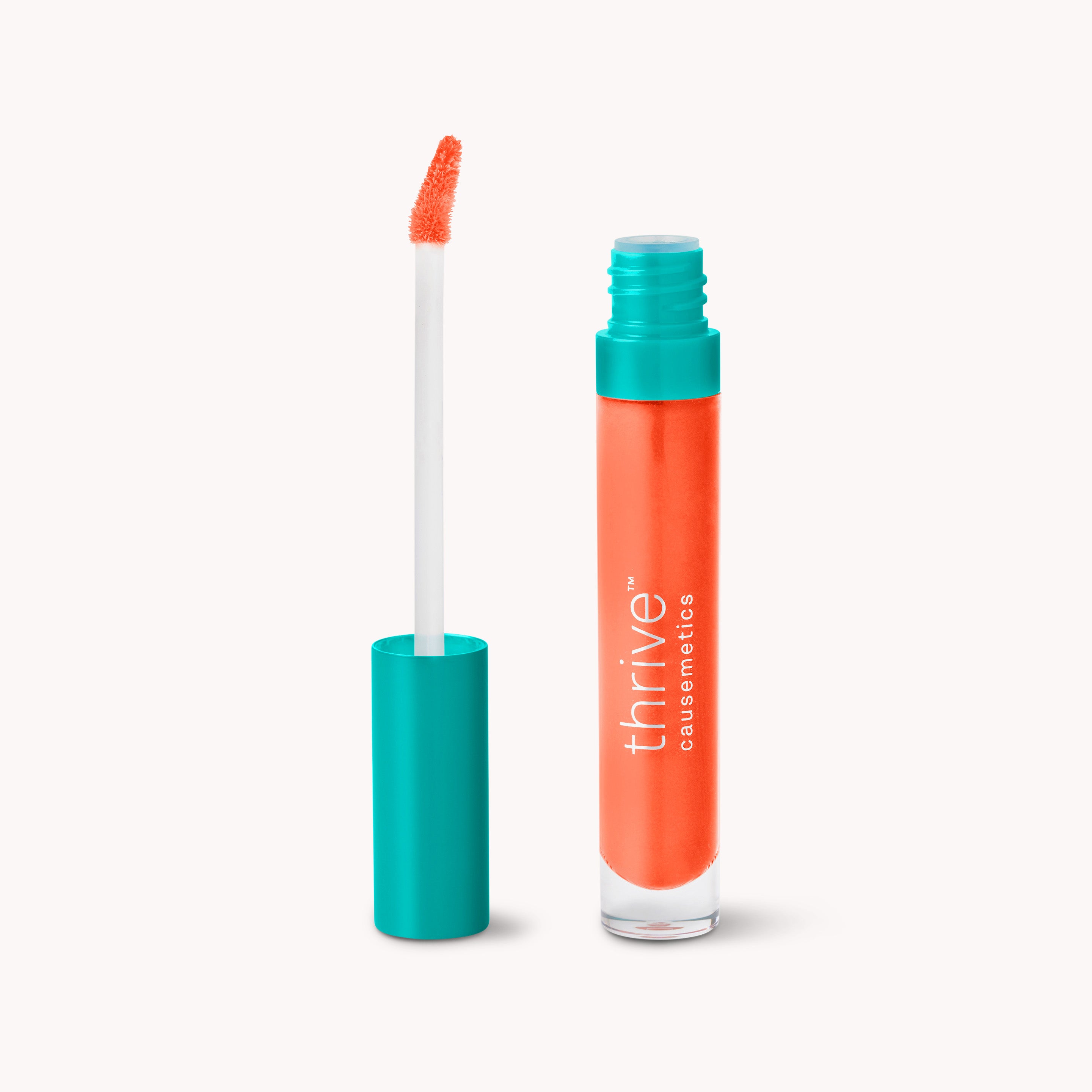 orange lipgloss